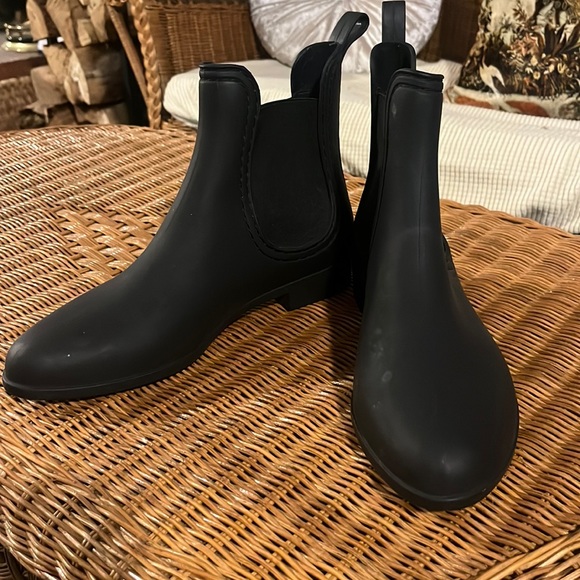 Vintage Havana | Shoes | Nwt Black Rain Booties | Poshmark